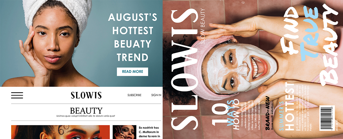 Eunhye Jang - Beauty Magazine Design